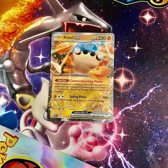 Pokemon | Other | Pokemon Klawf Ex Card Obsidian Flames | Poshmark